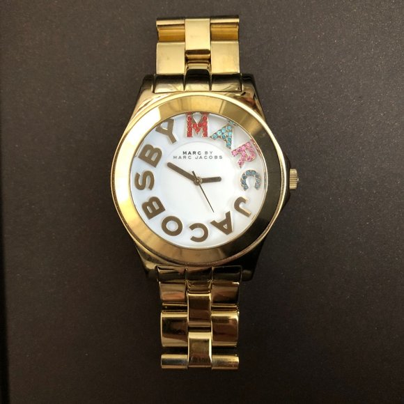 Marc Jacobs | Accessories | Marc Jacobs Goldrainbow Watch | Poshmark